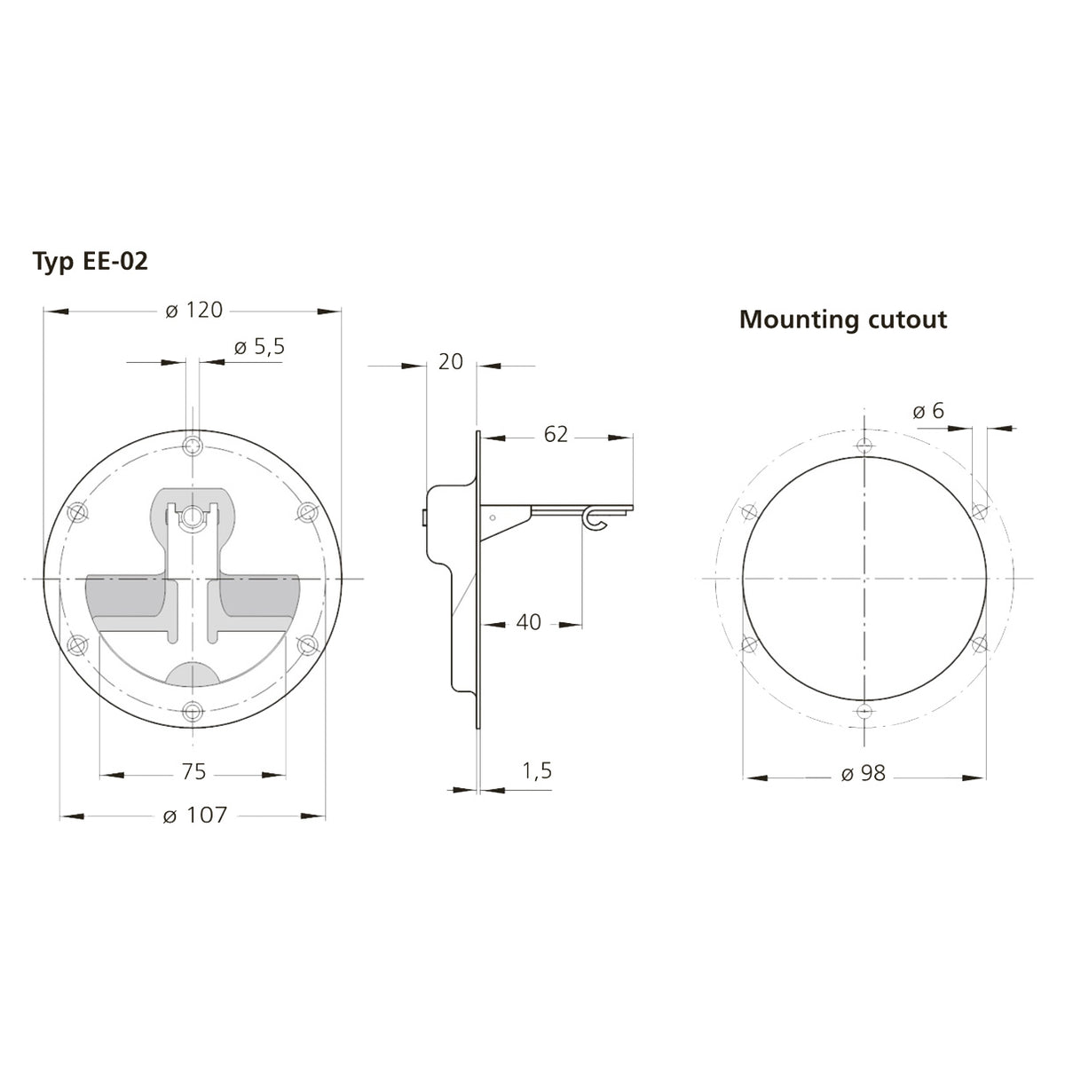 Tray / Recessed Handle Stainless Steel - EE01&2 – ECH SOLUTIONS LTD
