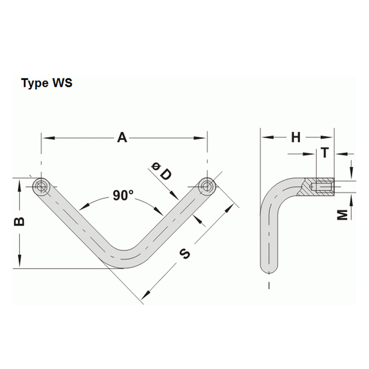 Steel Handle Offset - WS – ECH SOLUTIONS LTD